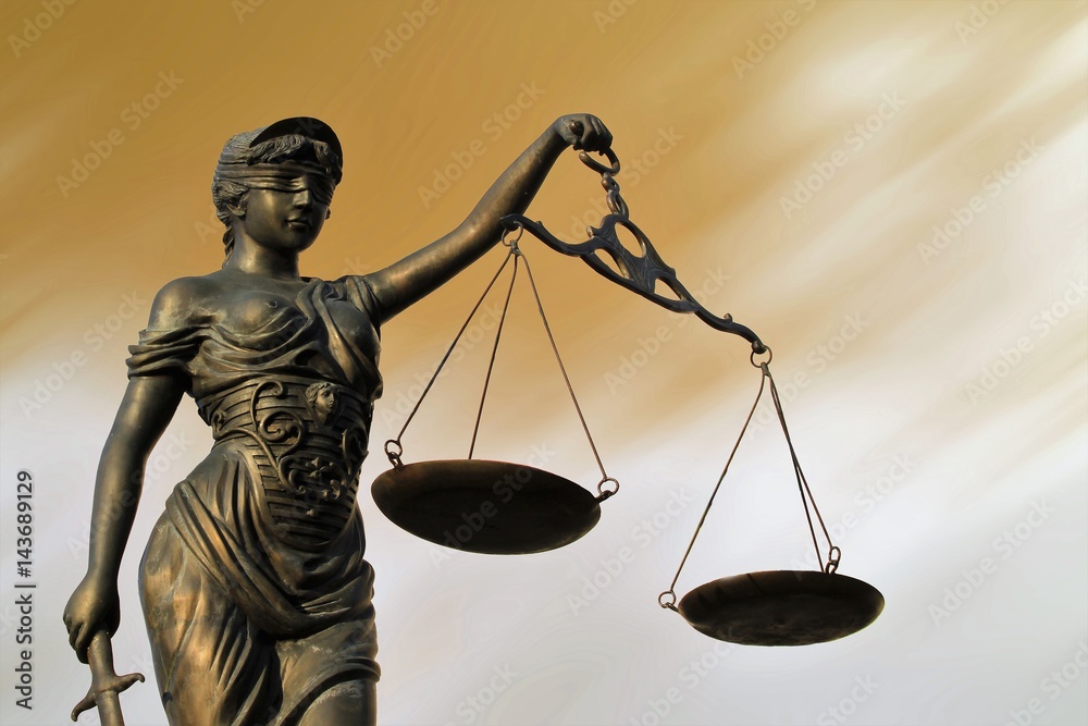 Foto de Justitia poetic justice / Justitia is a personification of ...