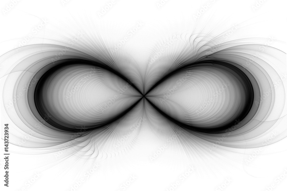Infinity sign intensity map Stock Illustration | Adobe Stock