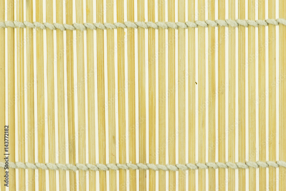 Makisu for making sushi of japanese food background Stock Photo | Adobe ...