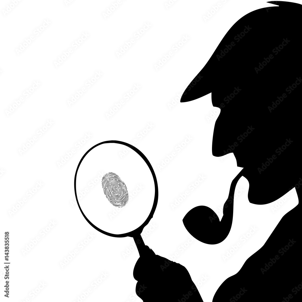 detective Stock Vector | Adobe Stock