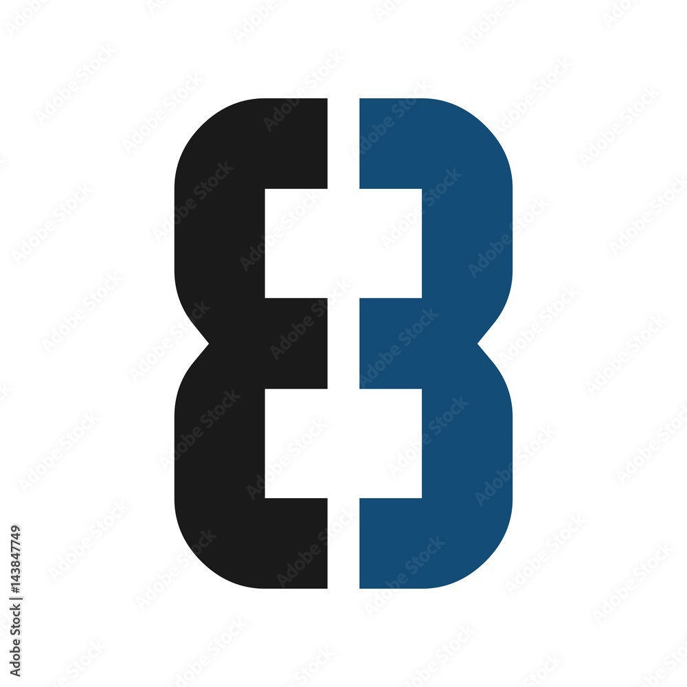 88 logo vector. Stock Vector | Adobe Stock