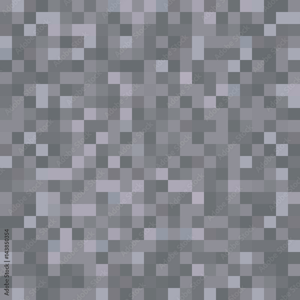 Seamless pixelated dark stone texture mapping background for various ...