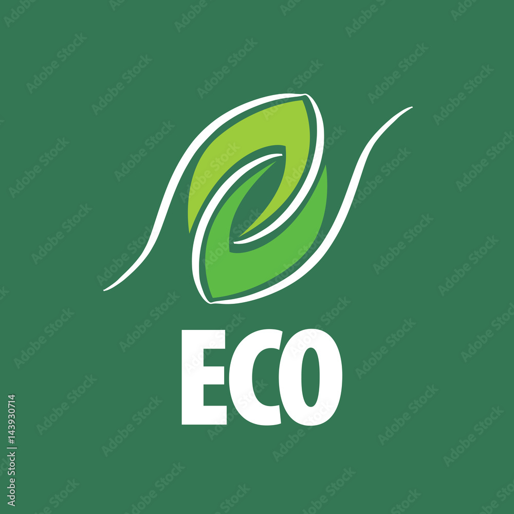 logo vector eco Stock Vector | Adobe Stock