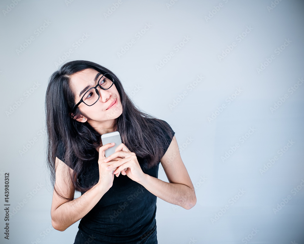 Asian Hipster Hair Girl