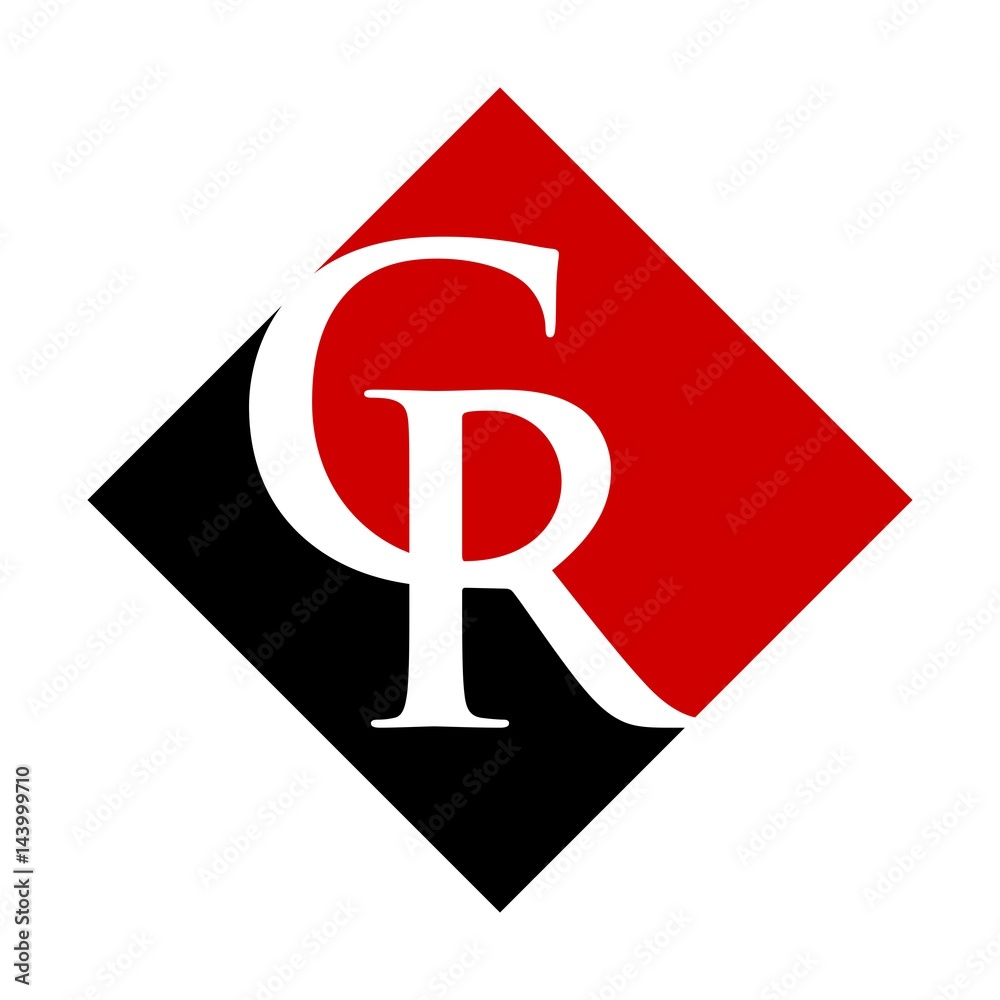 letter r and c logo vector. Stock Vector | Adobe Stock