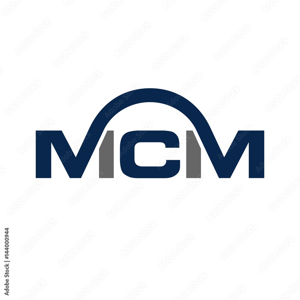 letter M, C, and M logo vector. Stock Vector | Adobe Stock