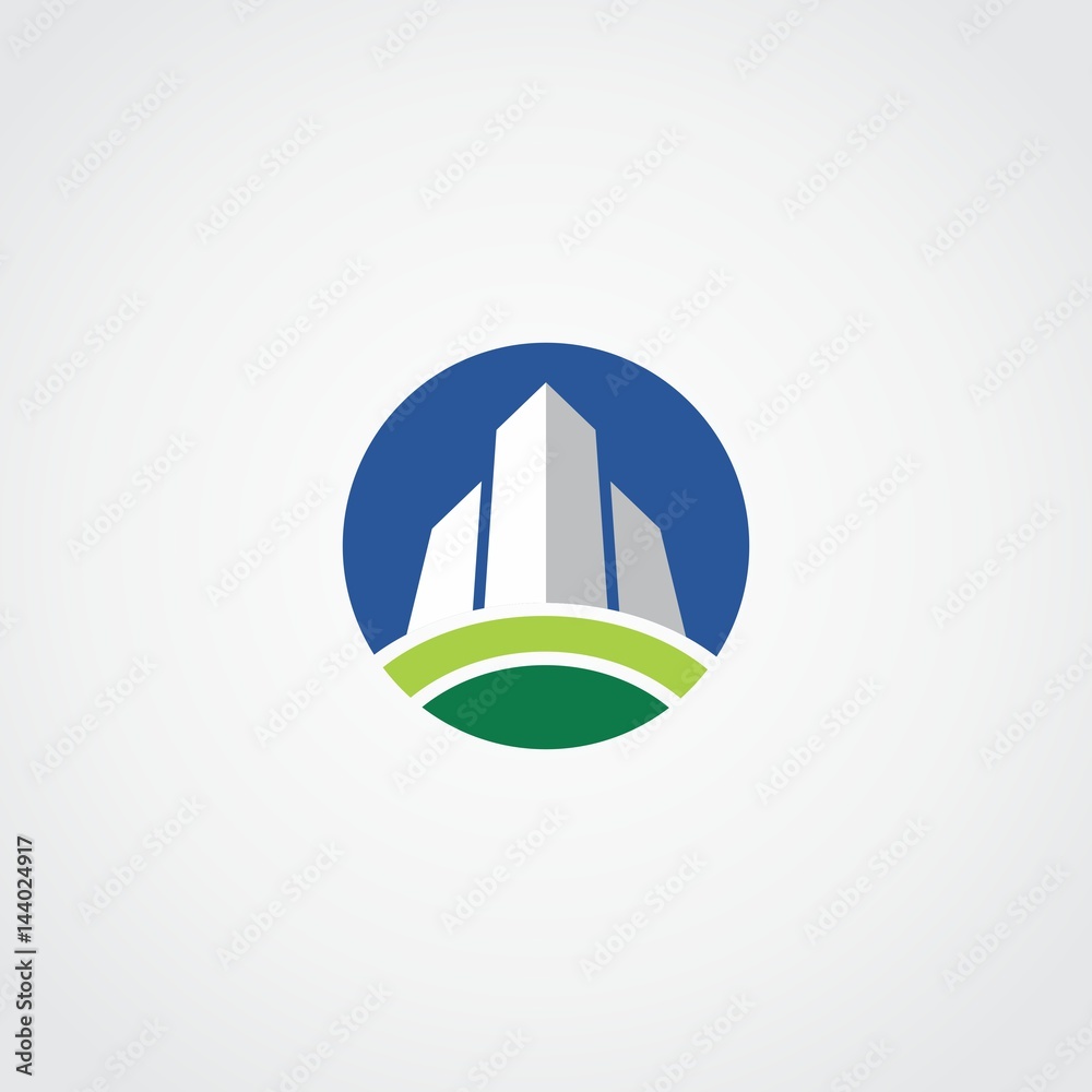 abstract real estate developer logo Stock Vector | Adobe Stock