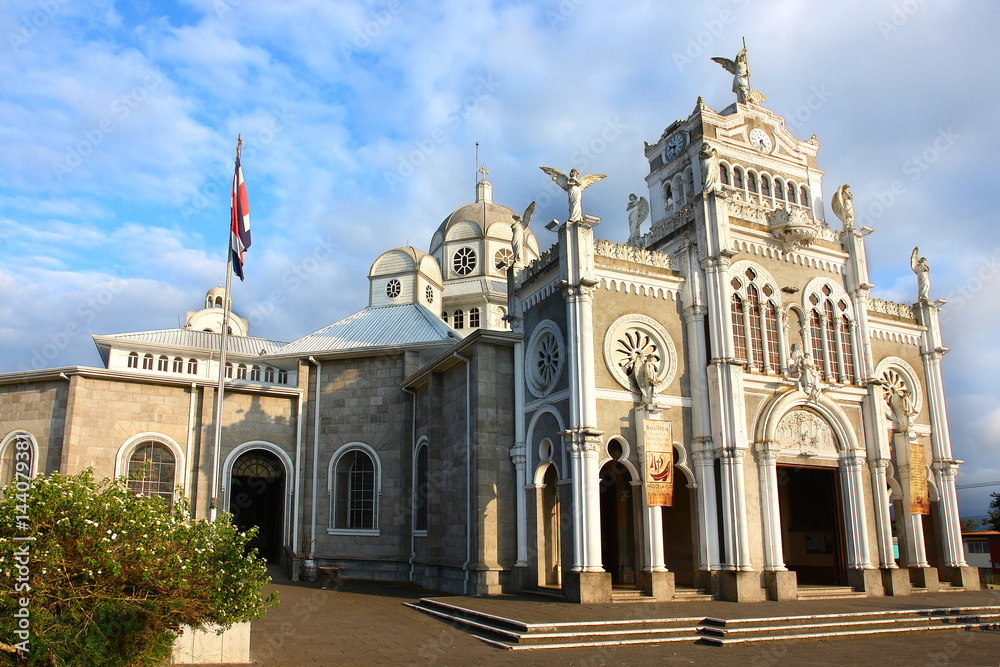 Basilica de Nuestra Señora de los Ángeles in Cartago, Costa Rica Stock ...