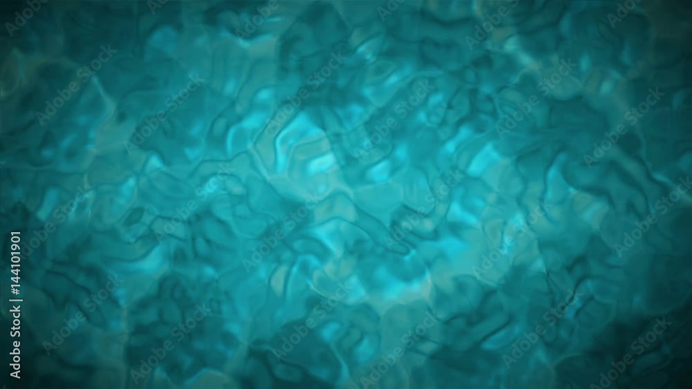 Animated blue ocean water surface Stock Video | Adobe Stock