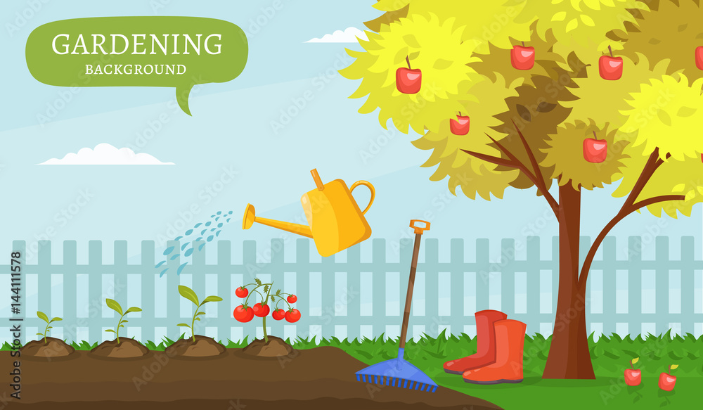 Big set infographics vector farm elements and ecology cartoon gardening ...