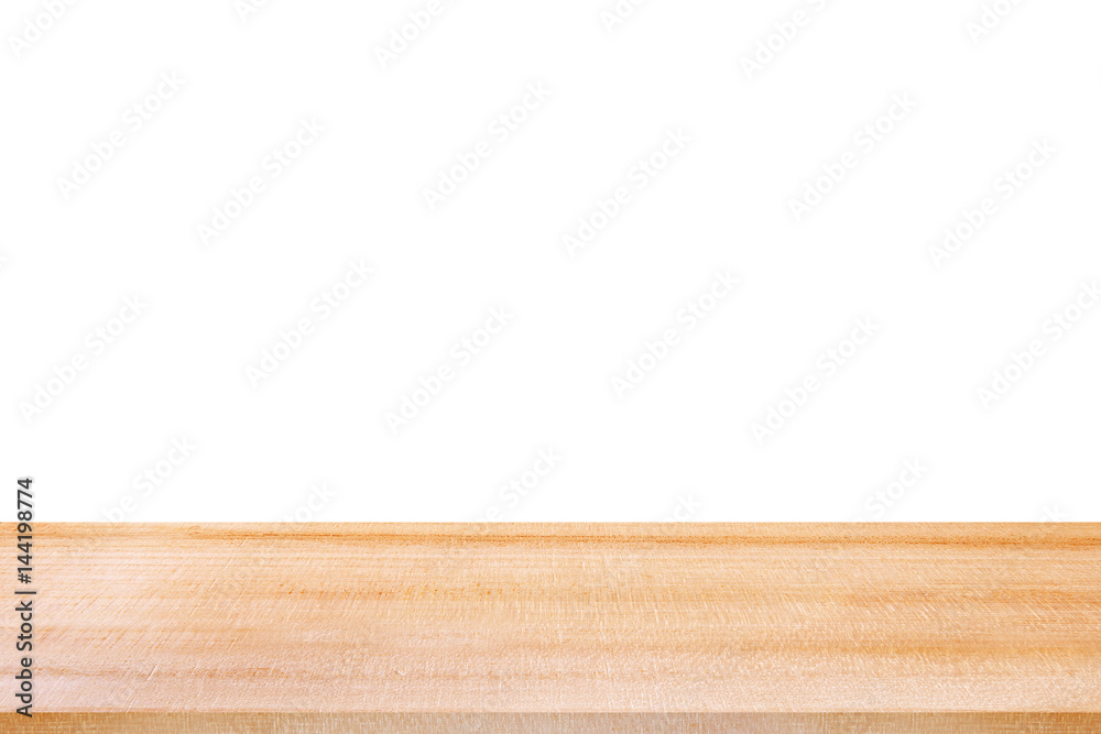 Table wood texture perspective on white background. Stock Photo | Adobe ...