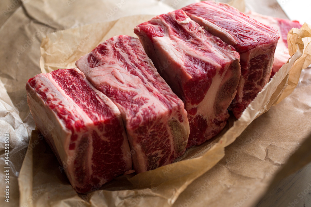 Beef Short Ribs Stock Photo | Adobe Stock