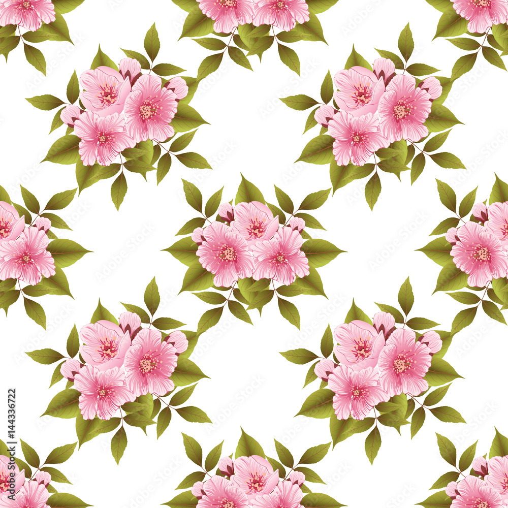 Old Fashioned Flower Backgrounds