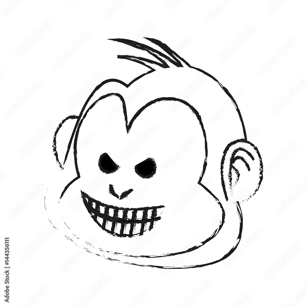 Evil Smile Cartoon