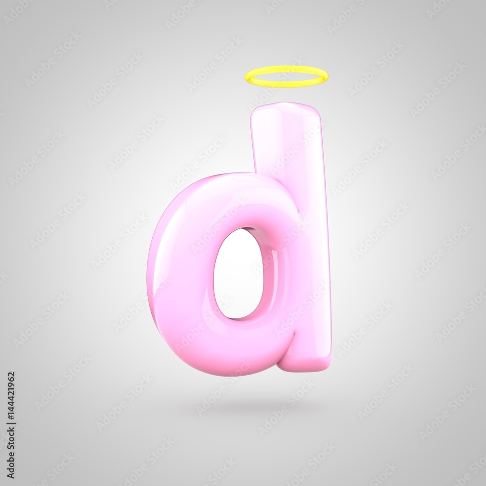 Bubble Letters Lowercase D