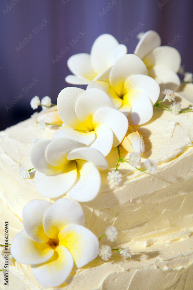 Marzipan Flowers Cake Decorations