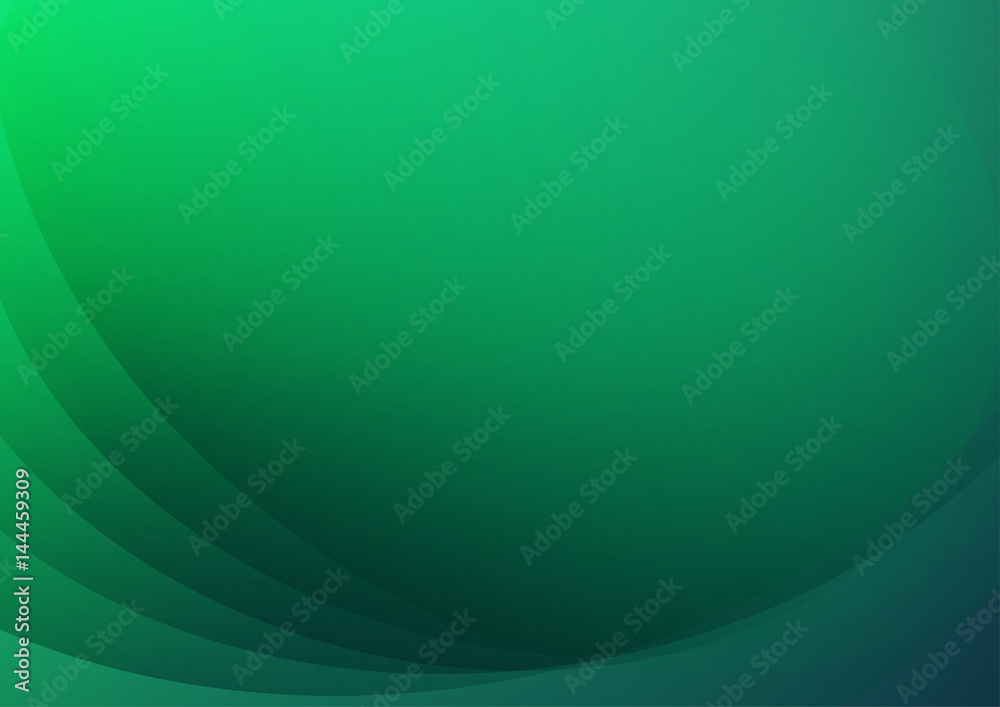 abstract green curve background vector Stock Vector | Adobe Stock