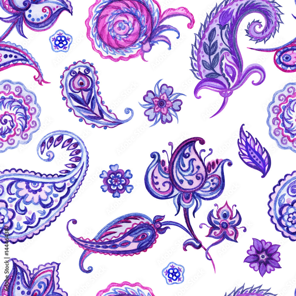 Purple Paisley Designs