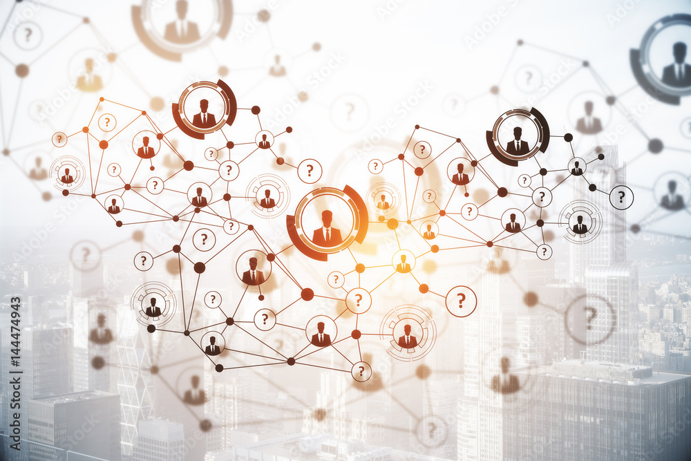 Networking concept Stock-Foto | Adobe Stock