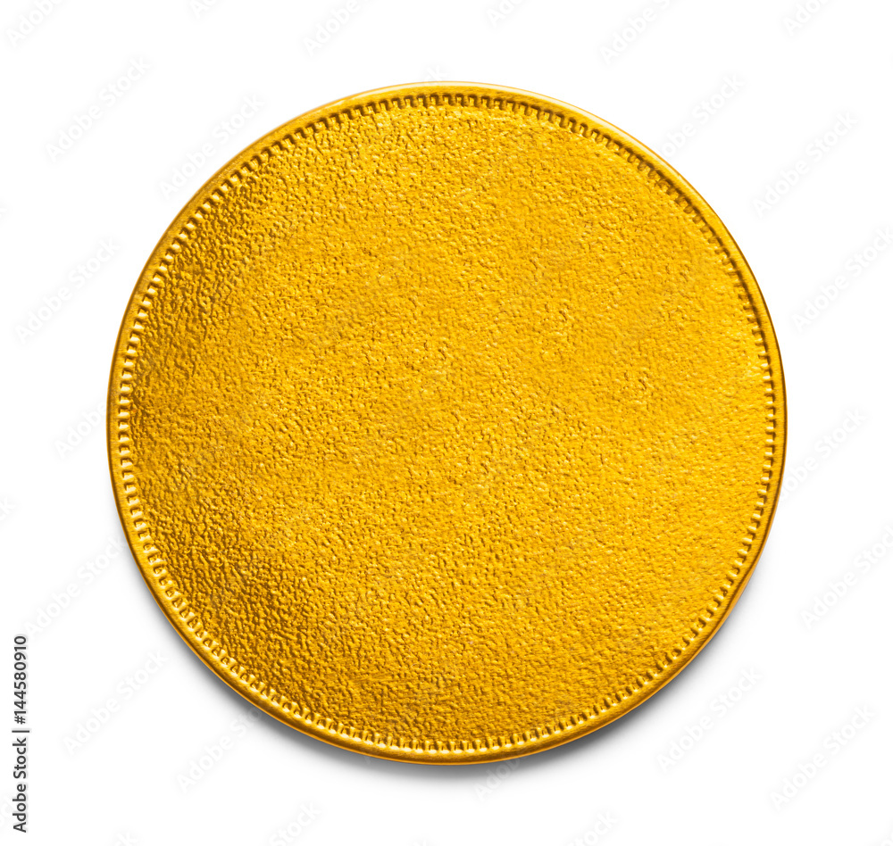 Blank Gold Coin