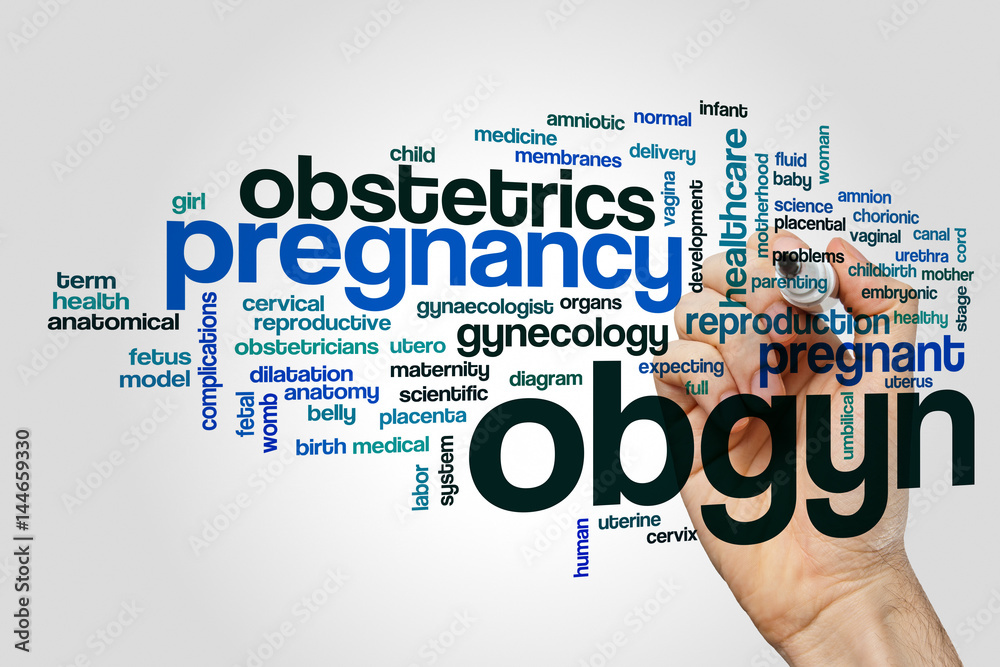 Poster Obgyn word cloud – Wall Art | UkPosters