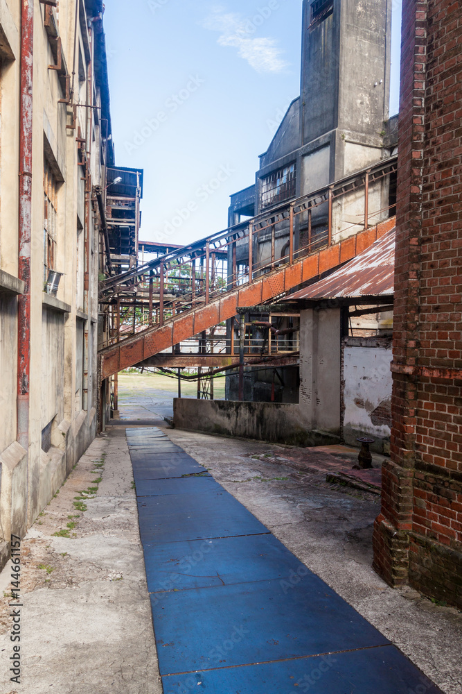 Former meat factory, now Museum of Industrial Revolution. Stock Photo ...