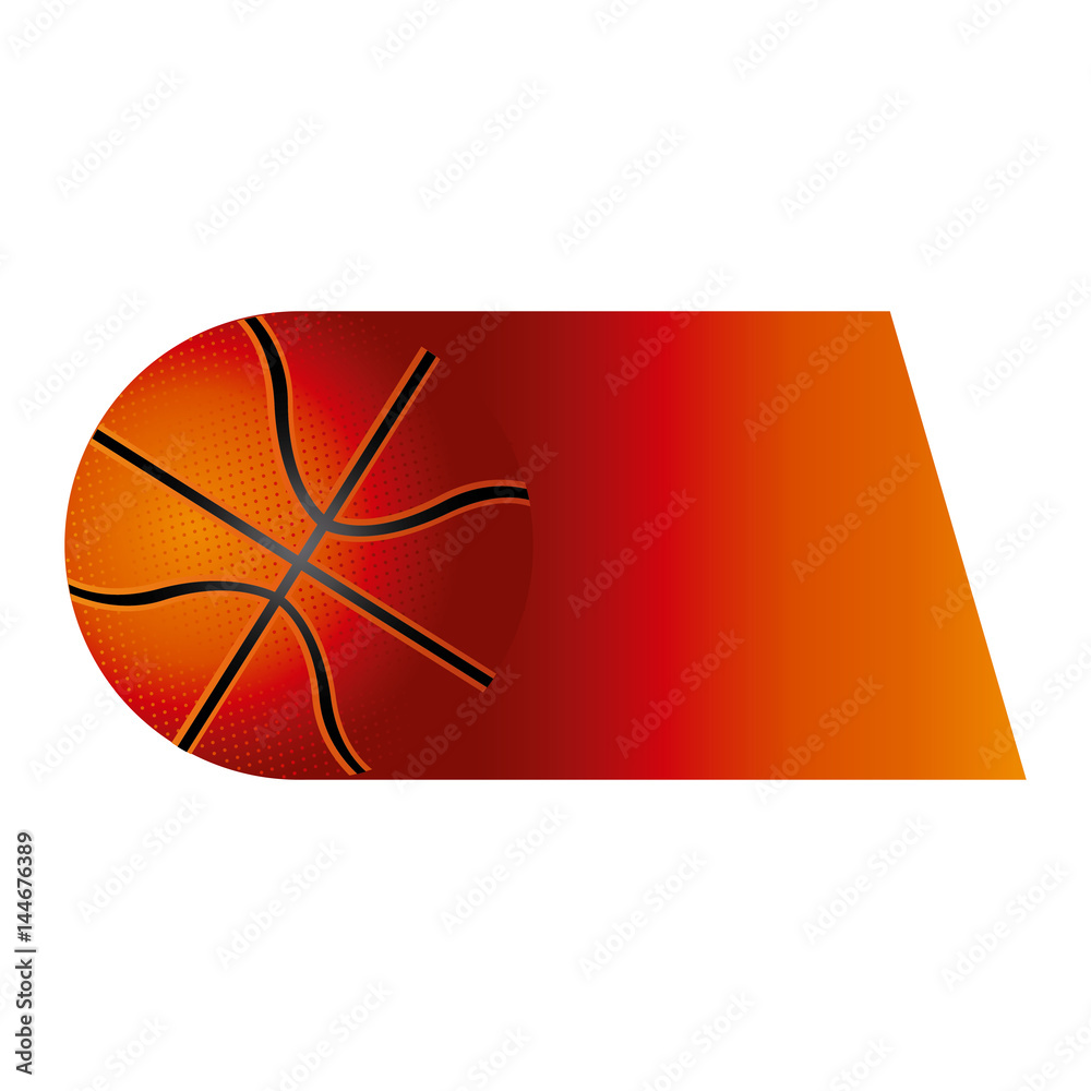 colorful background of fast moving basketball ball vector illustration ...