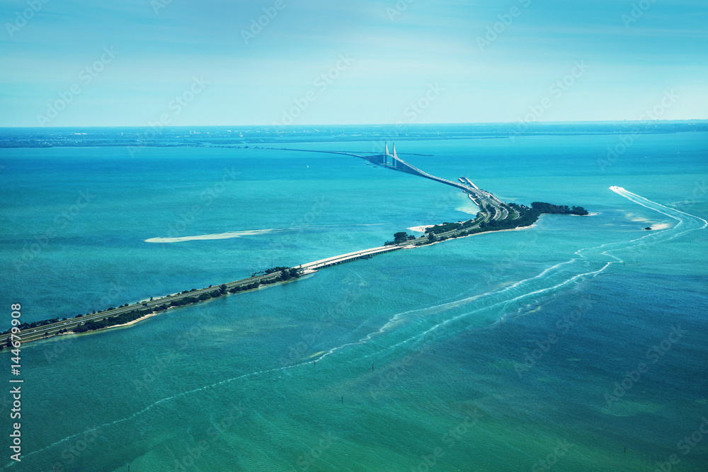 Sunshine Skyway Bridge Map
