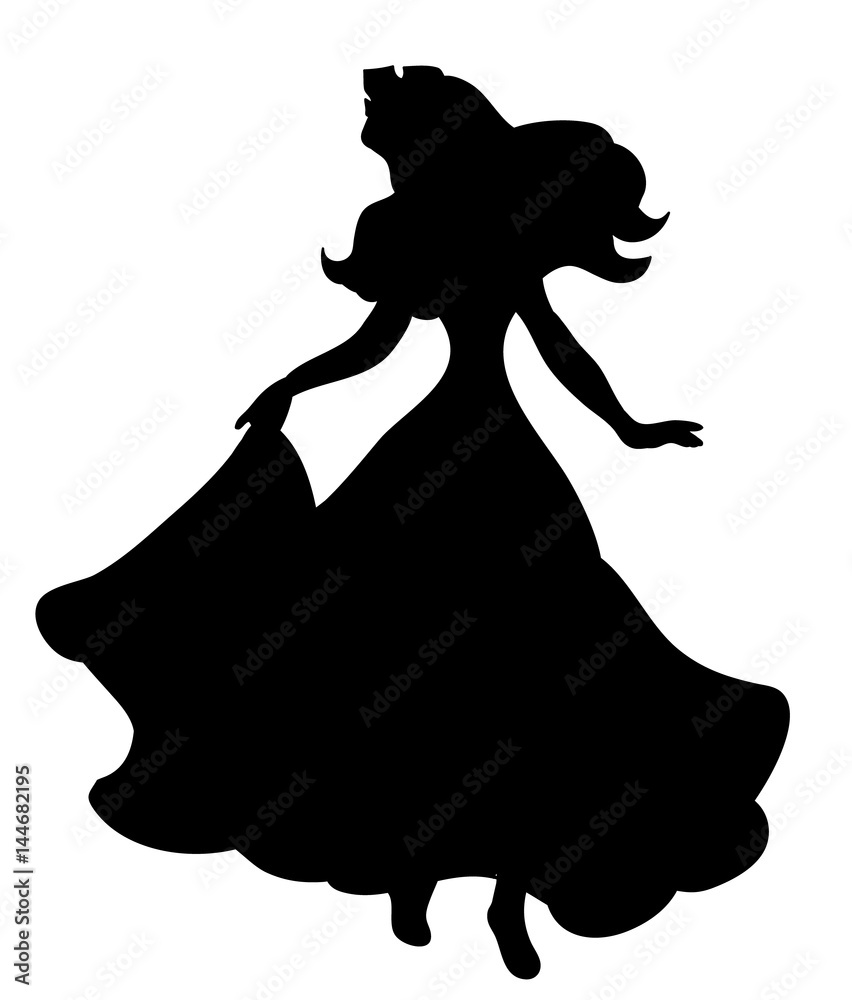 Disney Princess Silhouette Snow White