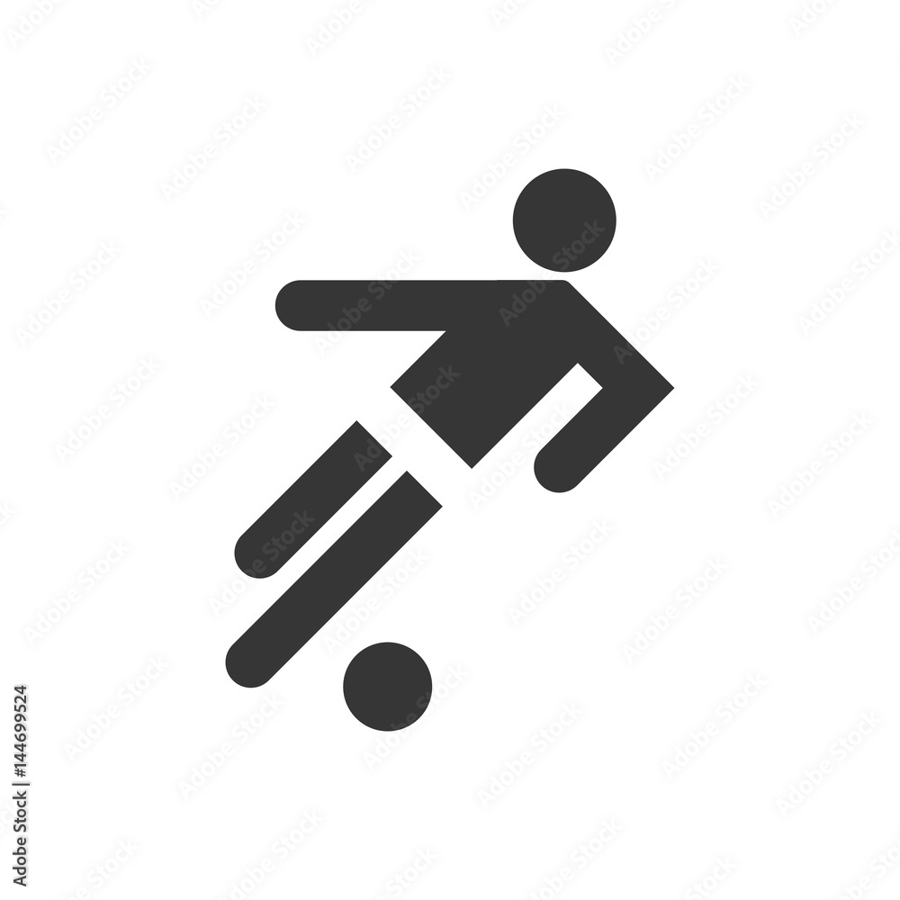 football icon vector Stock Vector | Adobe Stock