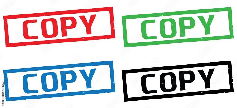 COPY text, on rectangle border stamp sign. Stock Illustration | Adobe Stock