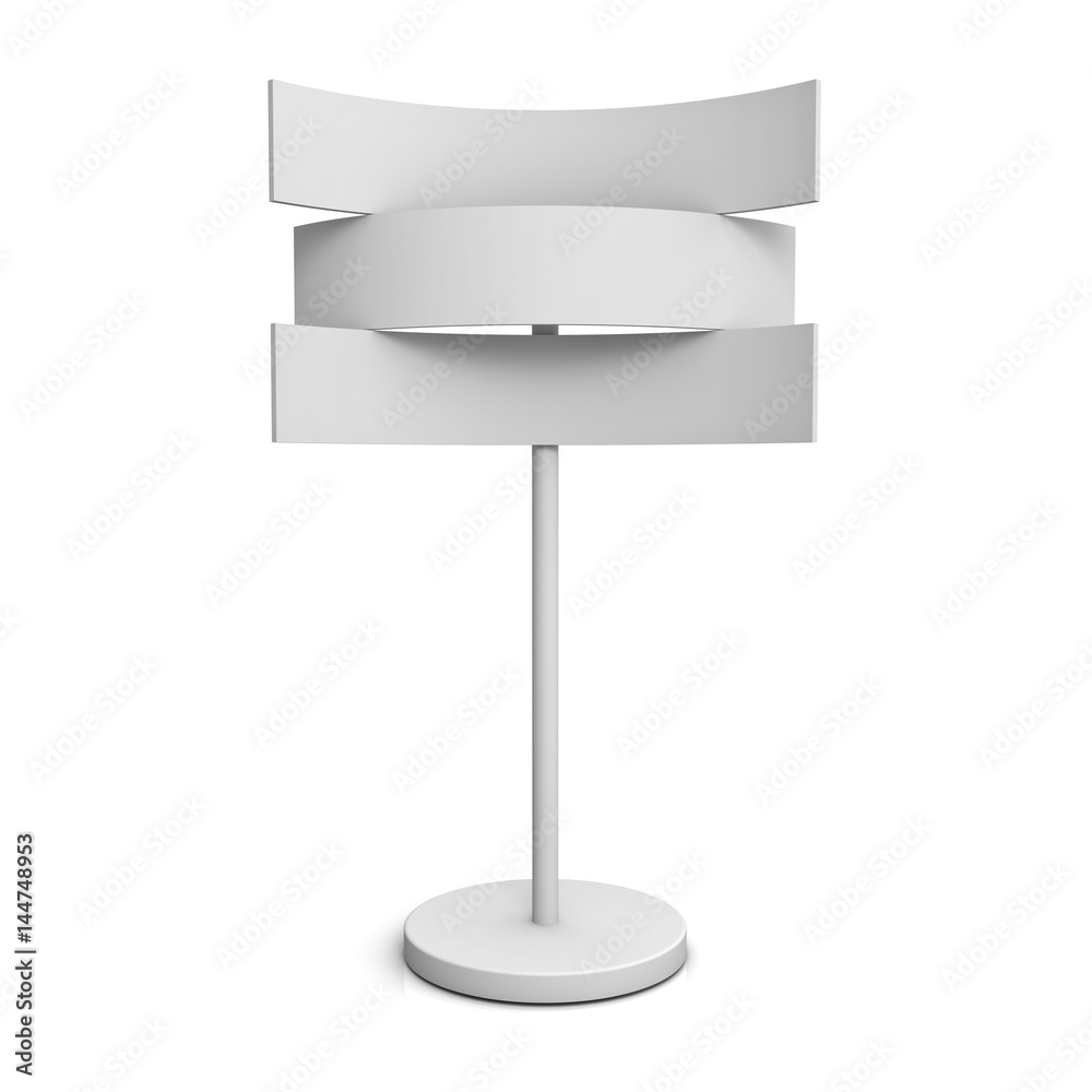 Blank signboards with pole stand , blank mock up , signage boards or ...