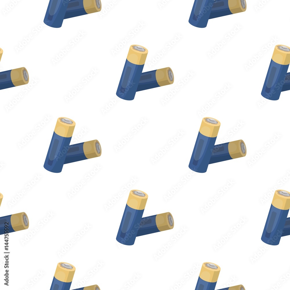 Vecteur Stock Used batteries icon in cartoon style isolated on white ...