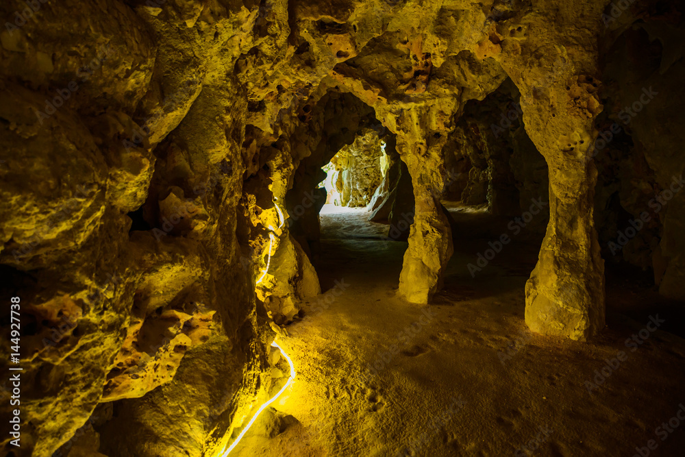 Cave in Quinta da Regaleira. Sintra. Portugal Stock Photo | Adobe Stock