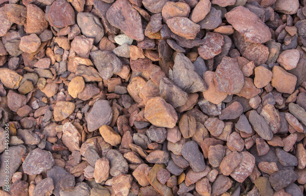 fine natural stone, mulch for landscaping, texture Stock Photo | Adobe ...