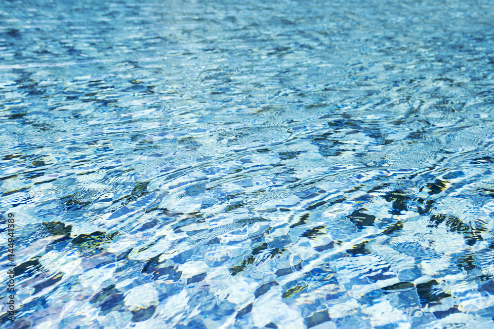 Wave in swimming pool background Stock Photo | Adobe Stock