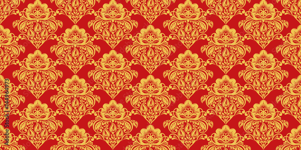 Russian Pattern Wallpaper