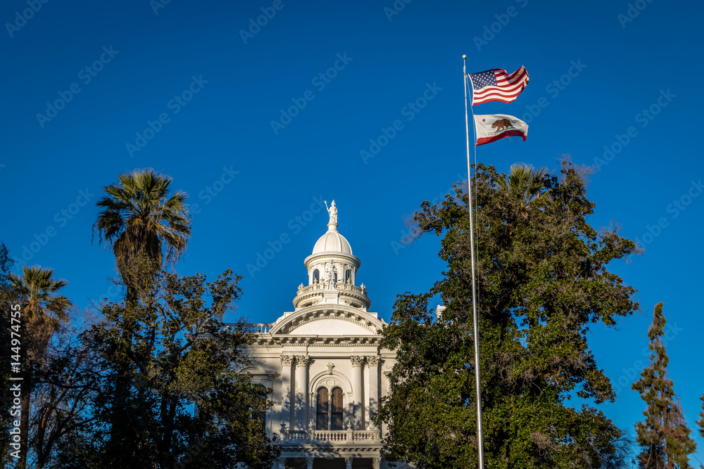 Merced County Courthouse Museum - Merced, California, USA Stock Photo ...