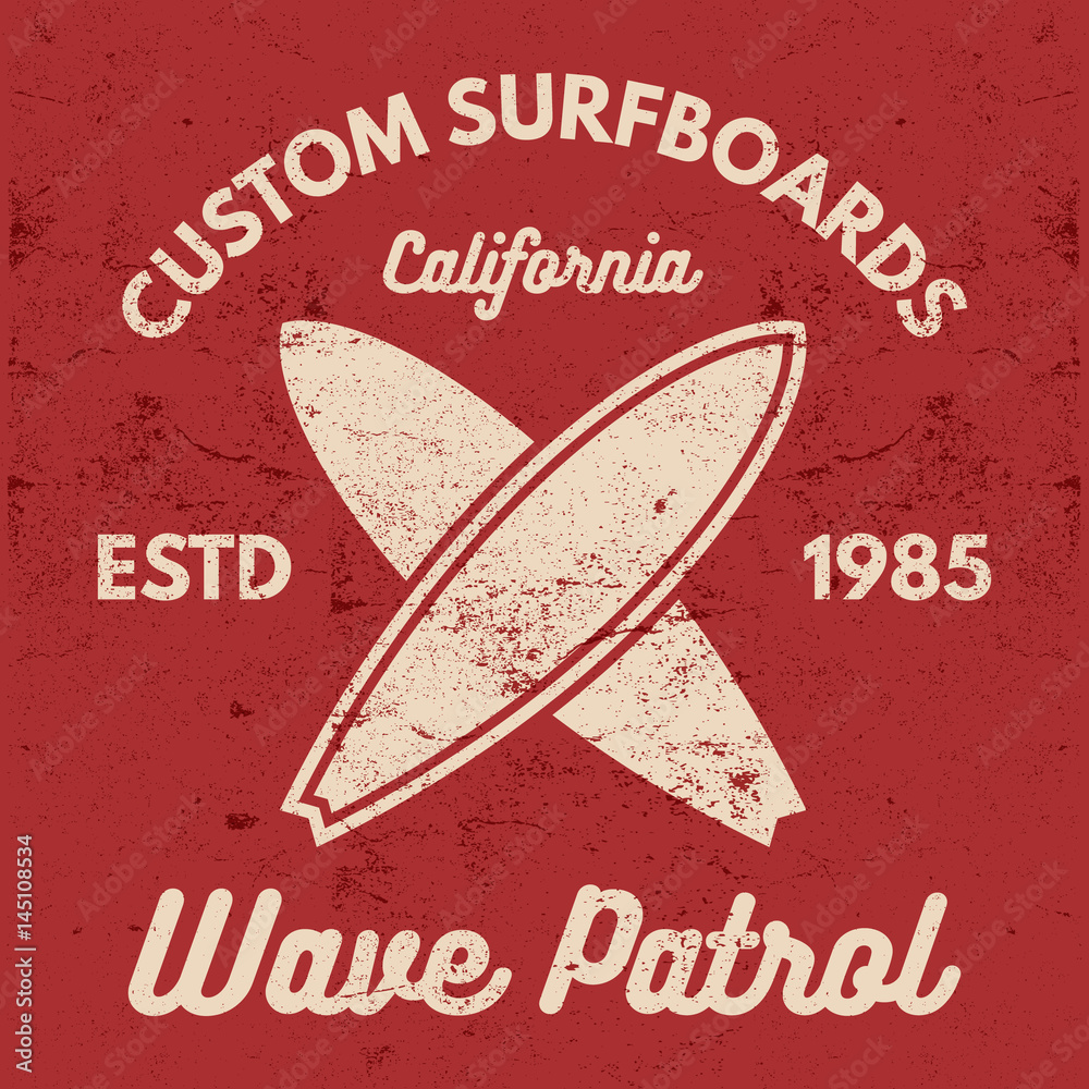 Retro Surf Graphics