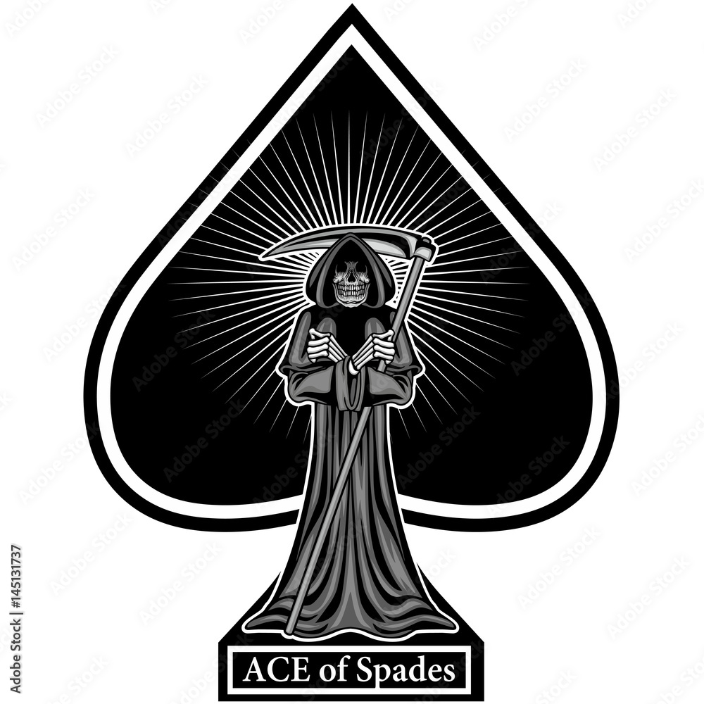 Ace Of Spades Grim Reaper