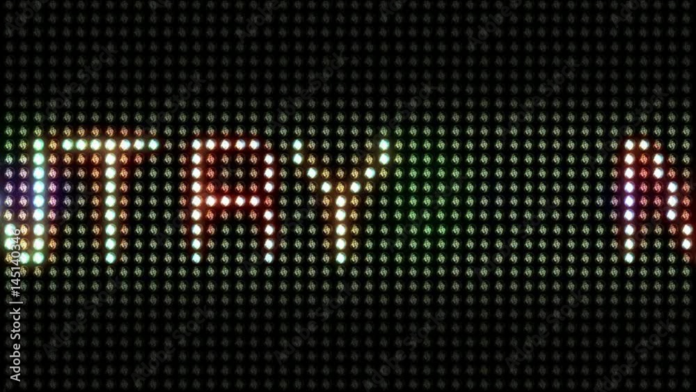 Light Panel NO ENTRY Stock Video | Adobe Stock