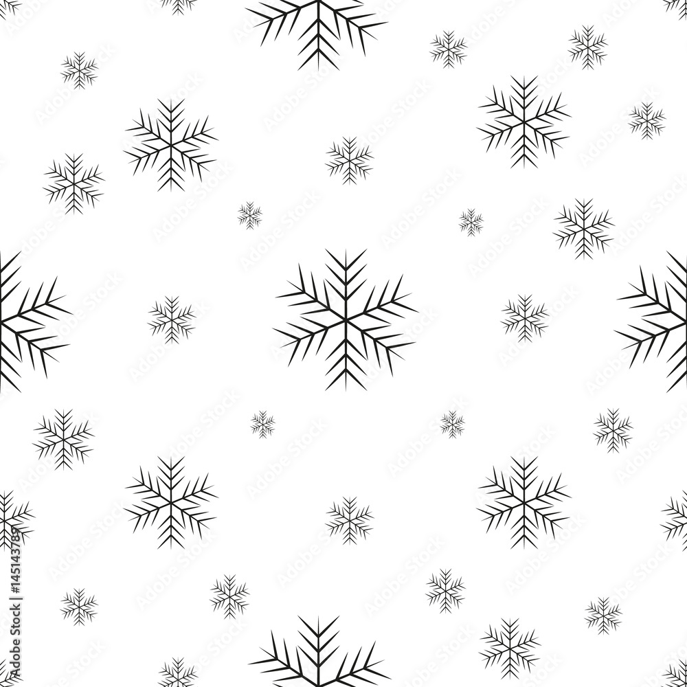Winter Seamless Snowflake Pattern. Vector EPS 10. snowflakes seamless ... Winter Seamless Snowflake Pattern. Vector EPS 10. snowflakes seamless ...