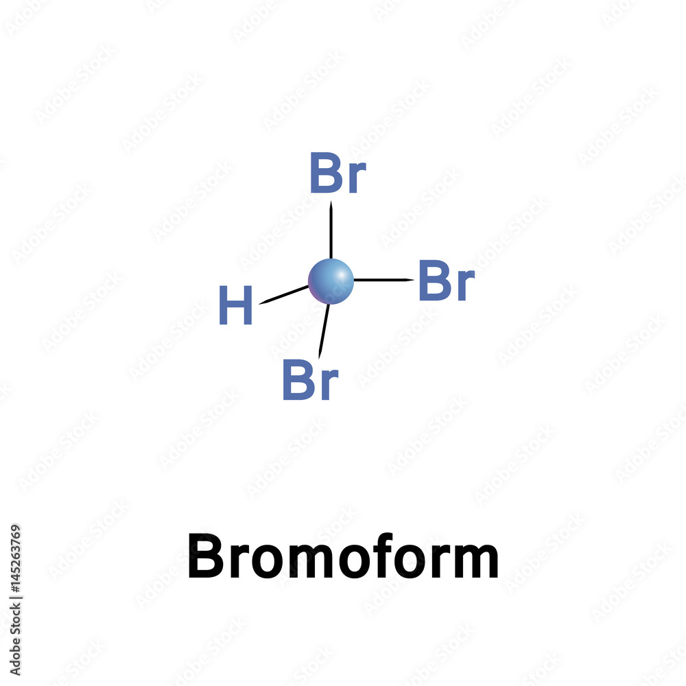 Bromoform is a brominated organic solvent, colorless liquid at room ...