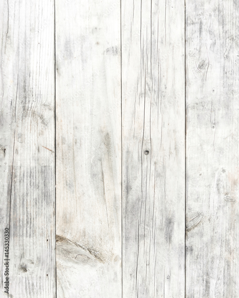 Rustic White Wood Texture