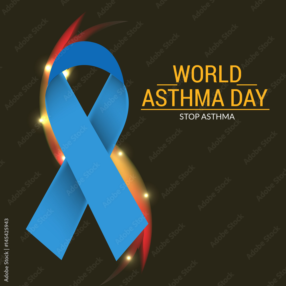 World Asthma Day. Stock Illustration | Adobe Stock