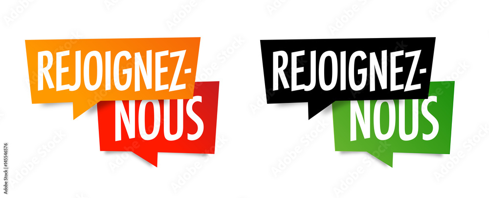 Rejoignez-nous Stock Vector | Adobe Stock Rejoignez-nous Stock Vector | Adobe Stock