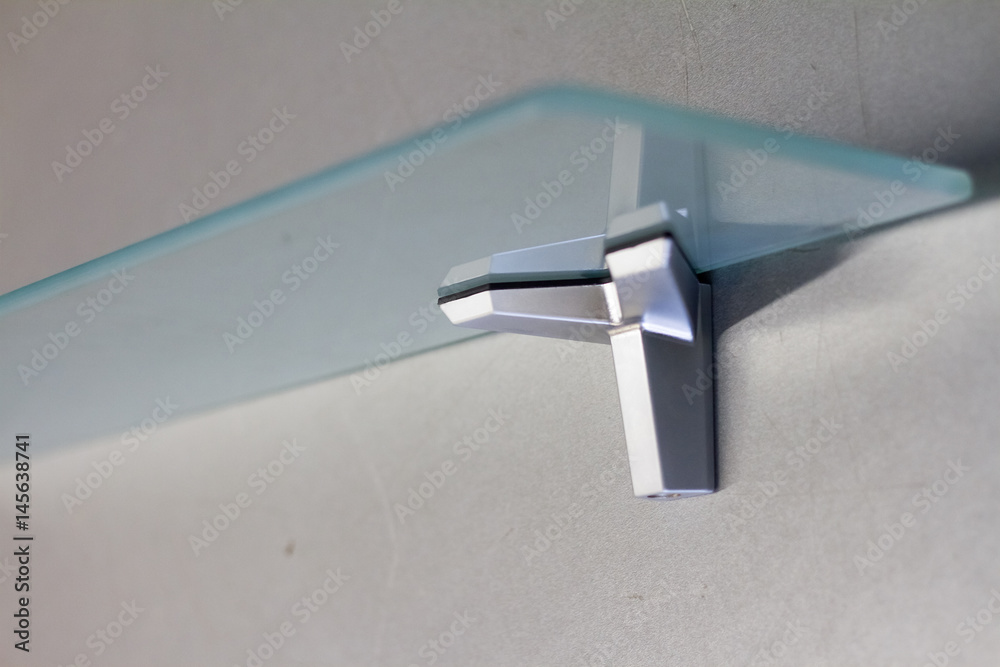 Mount for glass shelves or wood. Fasteners for furniture, shelves of ...