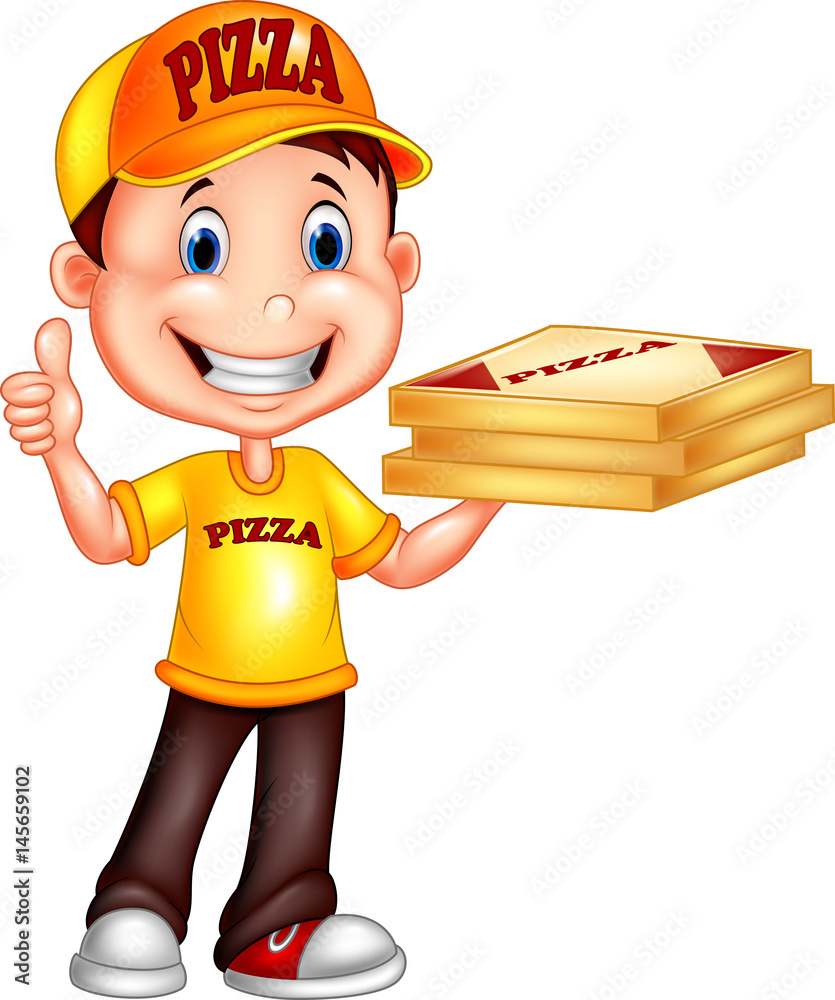 Animated Pizza Man