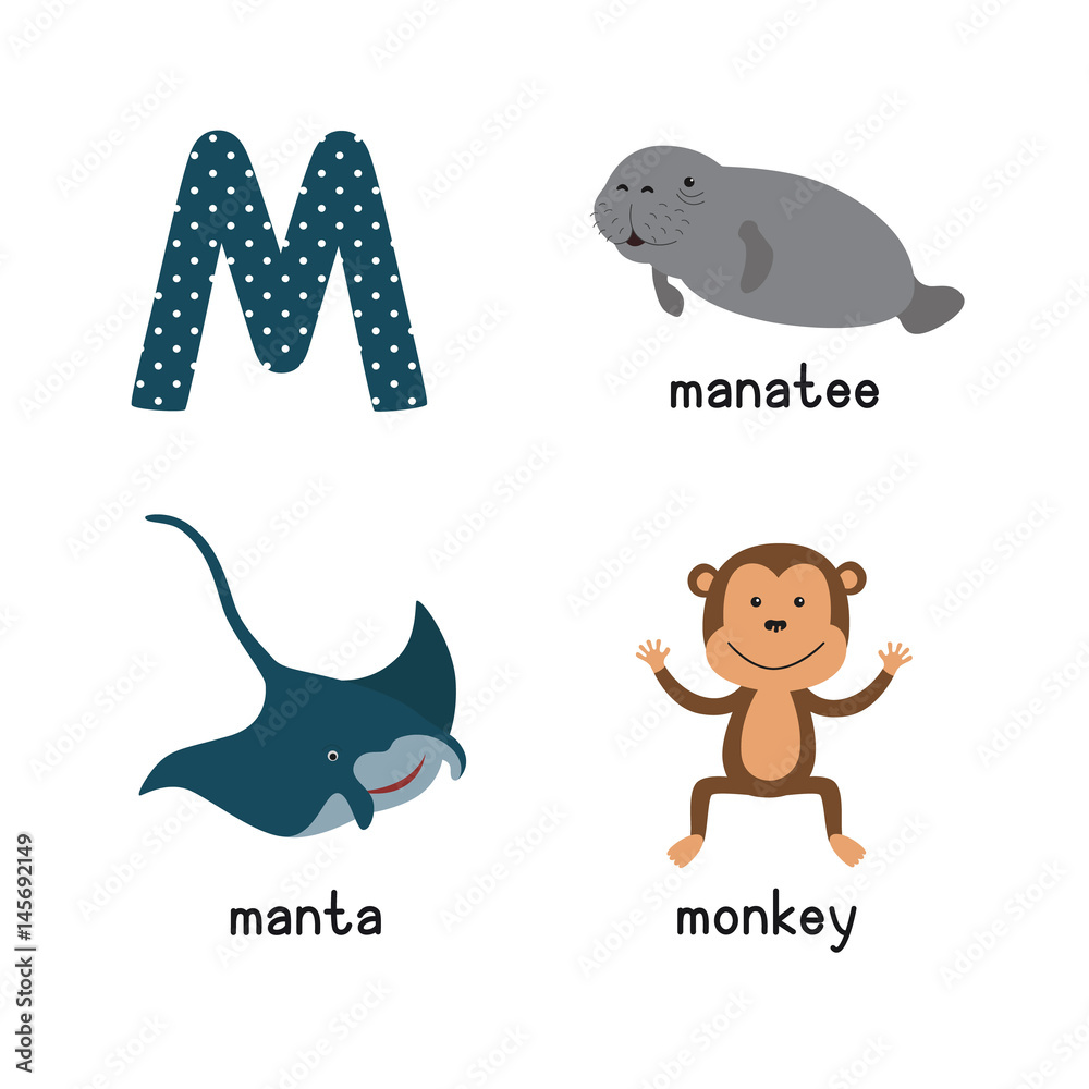 Animals Starting With Letter M