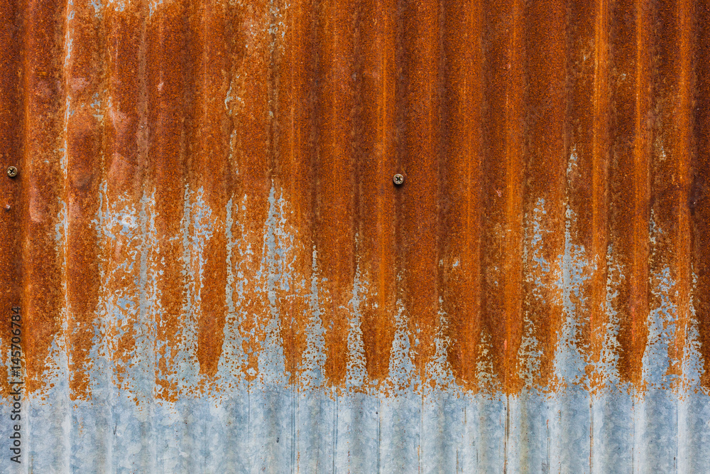 High resolution Rusty corrugated iron texture background Stock Photo ...